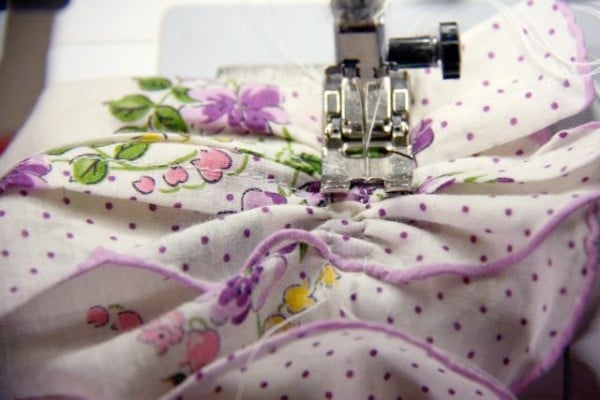 Handkerchief Baby Bonnet - Sewing Tutorial - Somewhat Simple