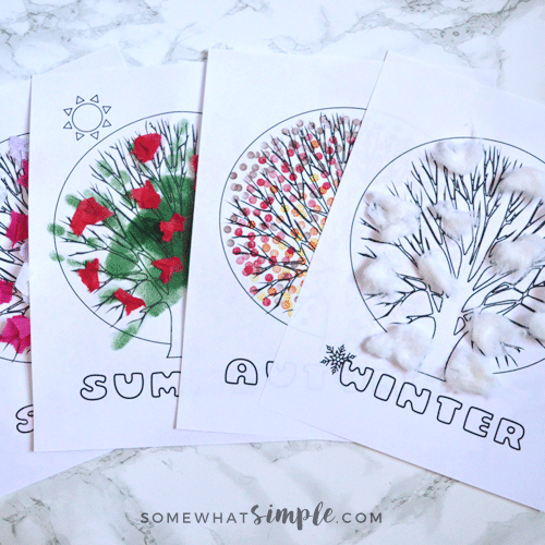 How to Make Pom Poms - A Fun Tissue Paper Craft - Somewhat Simple