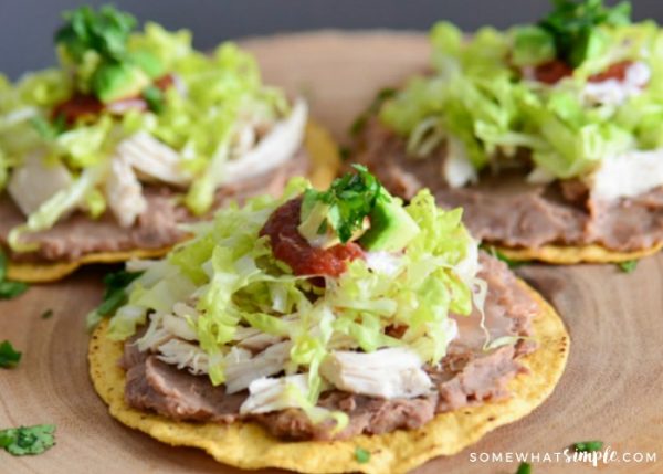 Best Homemade Tostadas | Somewhat Simple