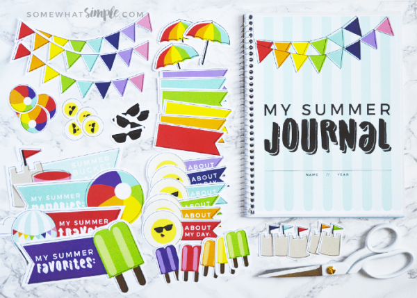 Summer Journal For Kids - Somewhat Simple