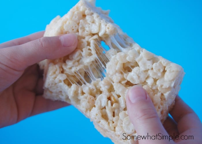 Ooey Gooey Rice Krispie Treats Somewhat Simple