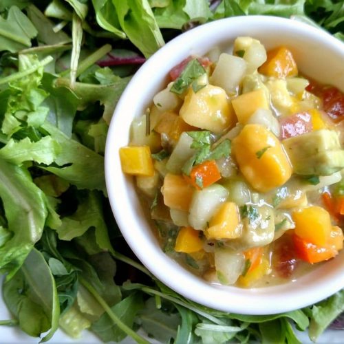 Mango Avocado Salad Recipe - Somewhat Simple