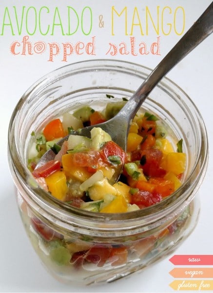 Mango Avocado Salad Recipe - Somewhat Simple