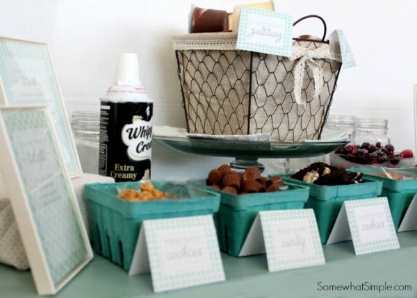 Make Your Own Pudding Bar - Somewhat Simple