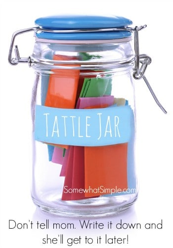 Tattle Jar Idea (That Really Works) - Somewhat Simple