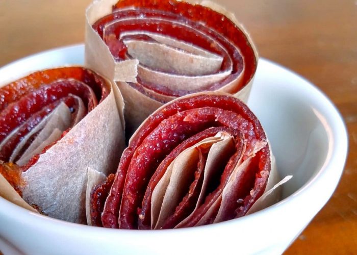 Strawberry Lemonade Fruit Leather - Somewhat Simple