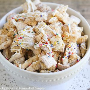 Sugar Cookie Chex Mix (Ready In Mins) - Somewhat Simple