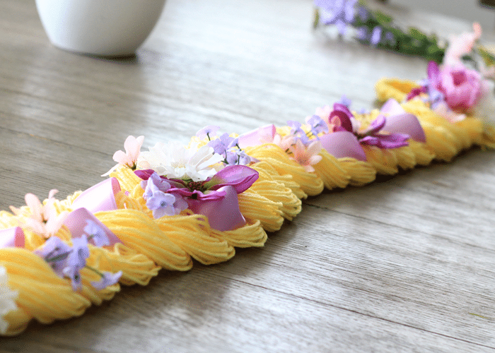 Rapunzel Wig Tutorial (Easy Tangled Costume) - Somewhat Simple