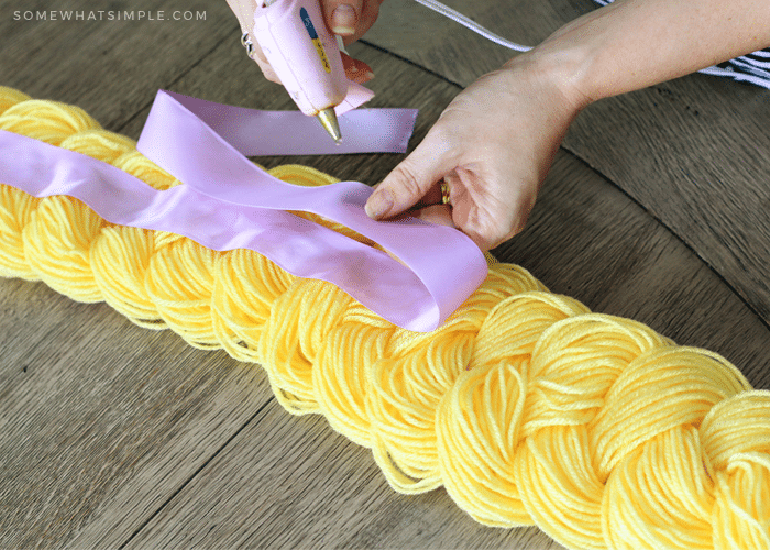 Rapunzel Wig Tutorial (Easy Tangled Costume) - Somewhat Simple
