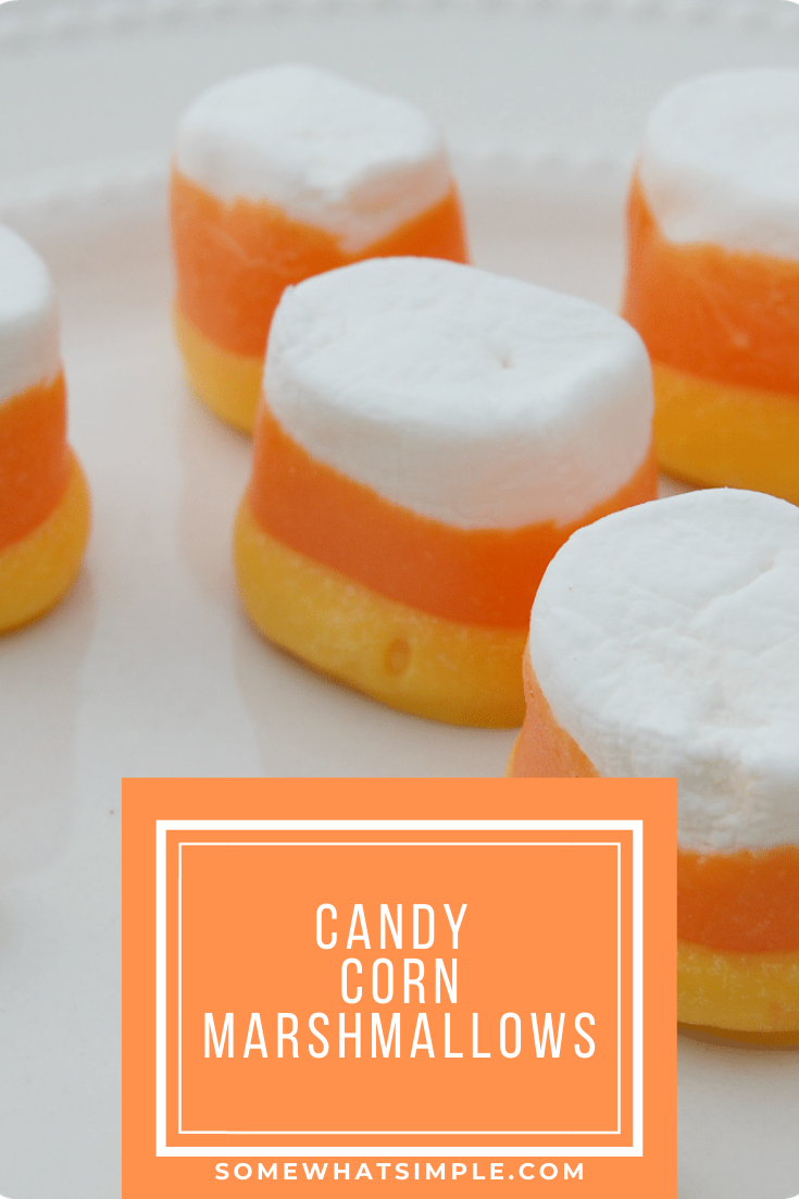 Candy Corn Marshmallows | Somewhat Simple
