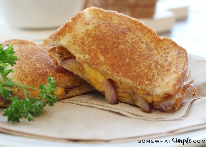 Grown Up Grilled Cheese Sandwich Recipe - YUM!