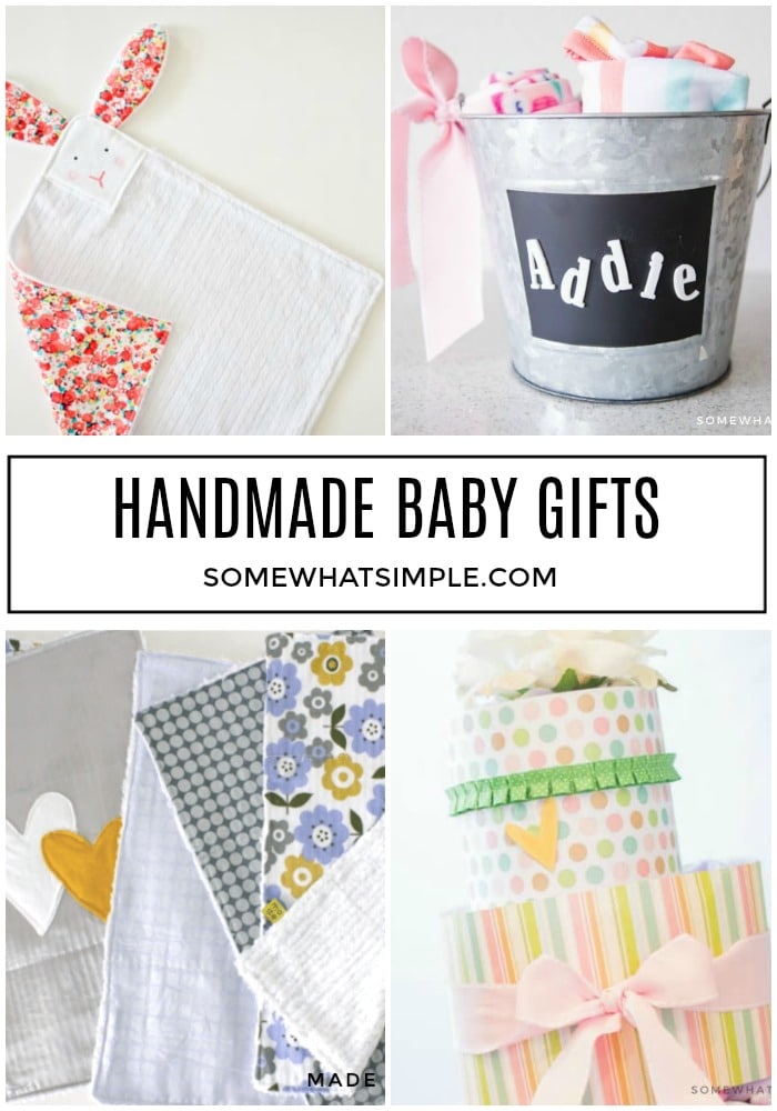 Homemade Baby Shower Gifts Somewhat Simple Homemade Baby Shower Gifts Somewhat Simple