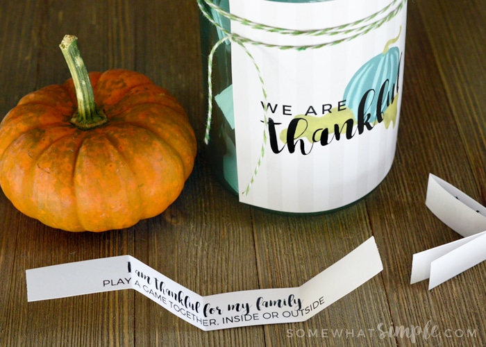 Gratitude Jar Free Printable Download | Somewhat Simple Gratitude Jar Free Printable Download | Somewhat Simple