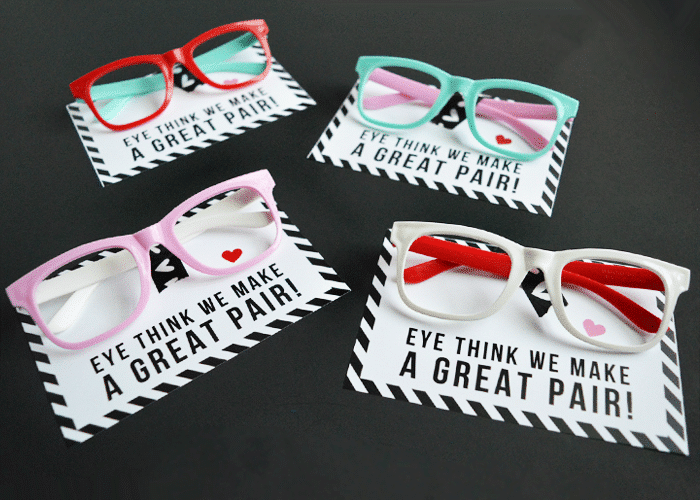 We Make A Great Pair (Printable Valentines) | Somewhat Simple