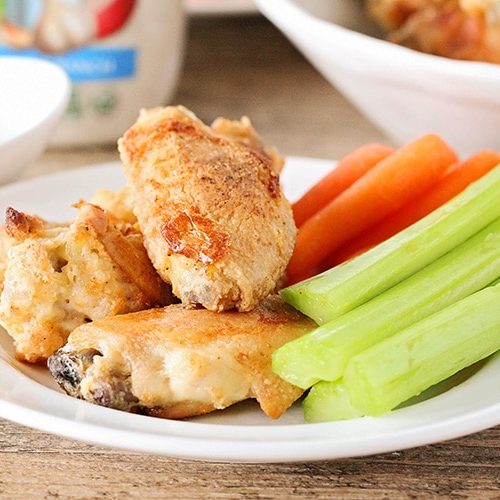 Crispy Baked Chicken Wings Recipe - Somewhat Simple