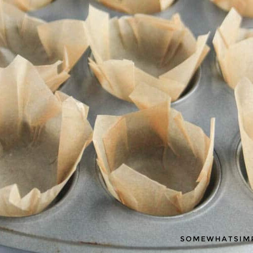 DIY Cupcake Liners - from SomewhatSimple.com