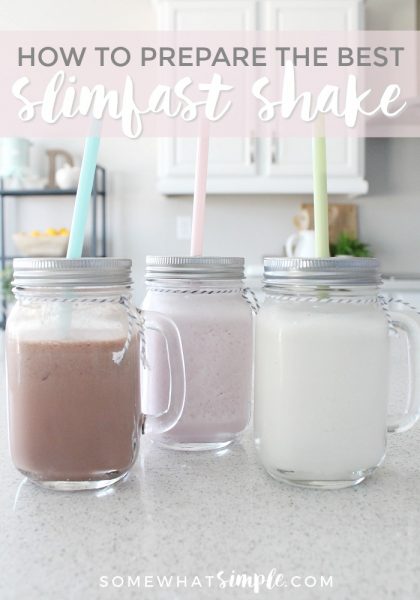 Best Slim Fast Shakes Recipe | Somewhat Simple