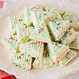 Easy Shortbread Christmas Cookies Recipe | Somewhat Simple