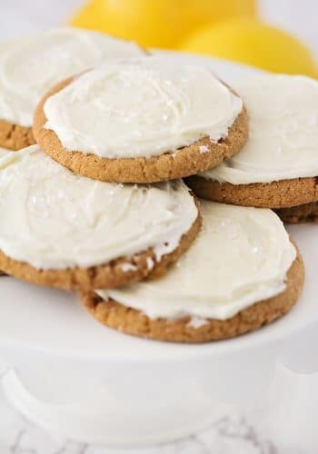Ginger Cookies Recipe with Lemon Cream - Somewhat Simple