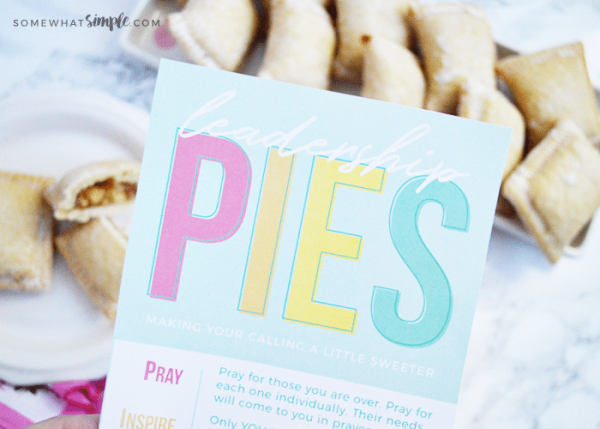 Printable Handout For Leadership Training: Leadership Pies!