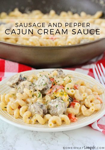 EASY Cajun Cream Sauce Recipe | Somewhat Simple
