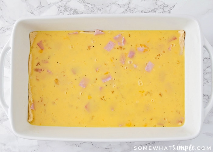Croissant Breakfast Egg Casserole Somewhat Simple