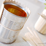 Popsicle Stick Flower Pots - Tutorial From Somewhat Simple