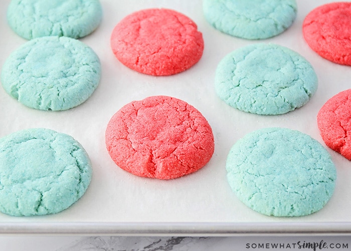 Easiest Patriotic Jello Cookies Recipe | Somewhat Simple