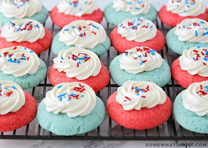 Easiest Patriotic Jello Cookies Recipe | Somewhat Simple