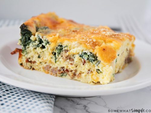 Spinach Egg Casserole