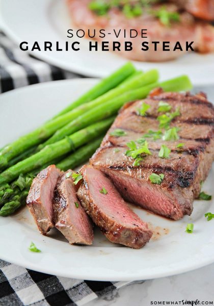 Sous Vide Steak (Perfect Every Time) - Somewhat Simple