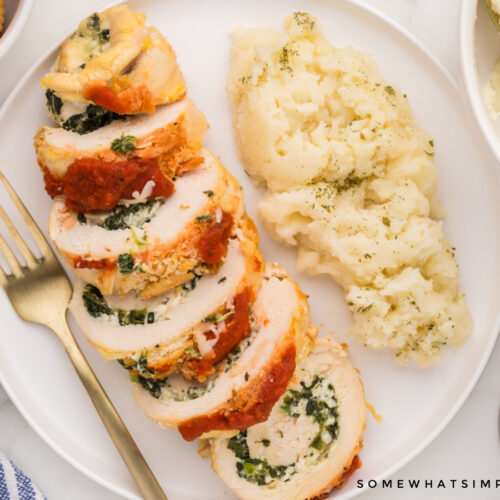 Easy Stuffed Chicken Parmesan