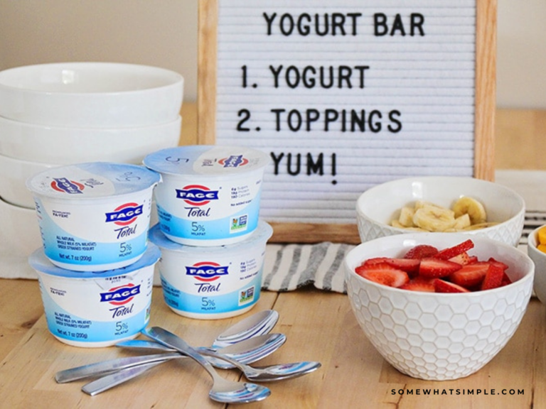 Yogurt Bar - Delicious, Easy, and Healthy! - Somewhat Simple