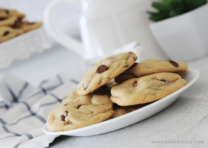 Soft and Easy Chocolate Chip Cookies Recipe | Somewhat Simple