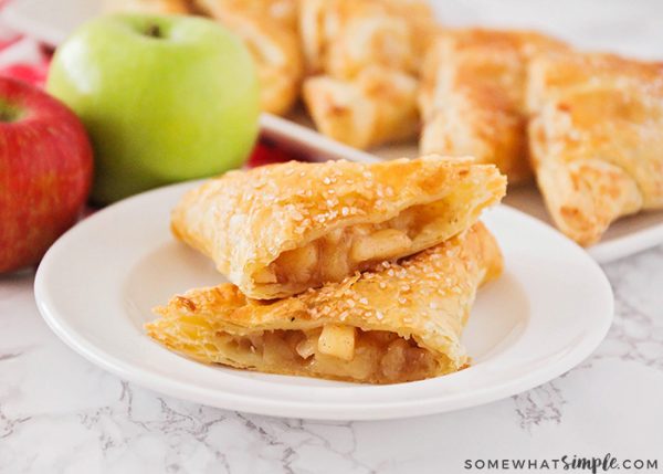 Easy Apple Turnovers Recipe | Somewhat Simple
