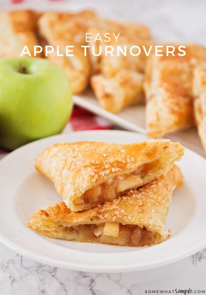 Easy Apple Turnovers Recipe | Somewhat Simple