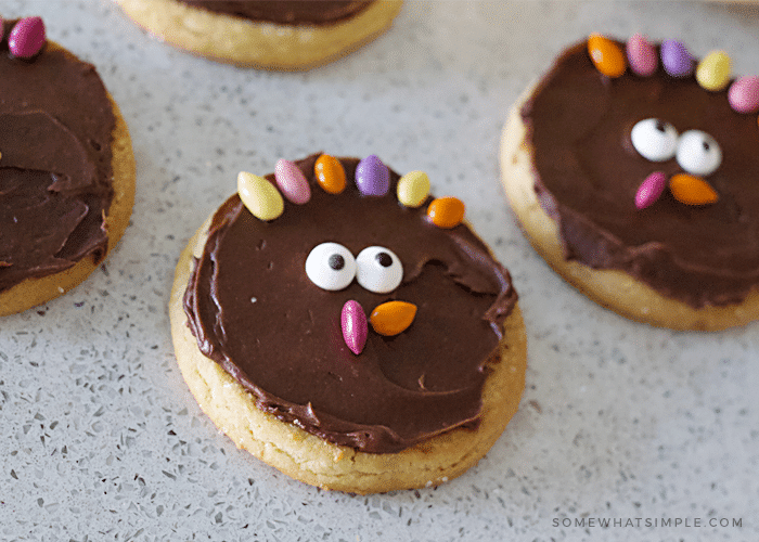 Easy Turkey Sugar Cookies (Ready In 5 Mins) - Somewhat Simple