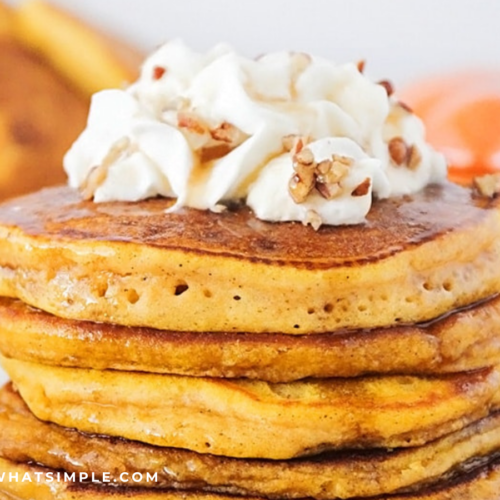 Easy Pumpkin Pancakes