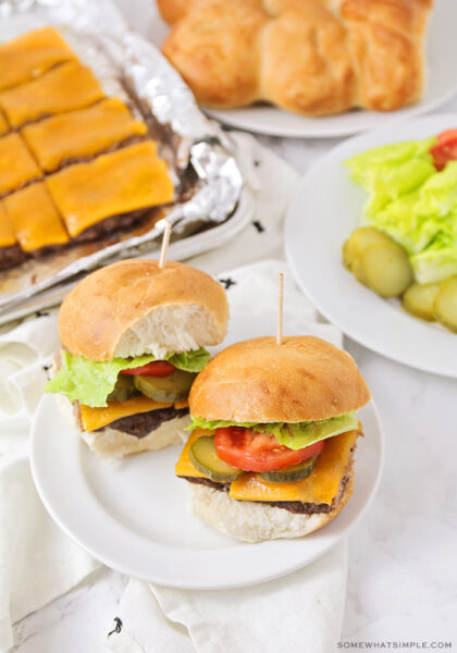 Oven Baked Sliders In 4 Easy Steps | Somewhat Simple