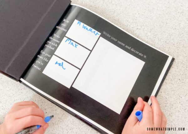 Smash Journal for Kids with 50 Prompts- from Somewhat Simple