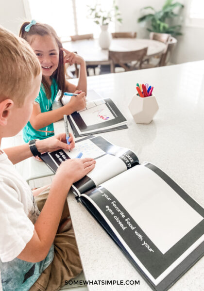 Smash Journal for Kids with 50 Prompts- from Somewhat Simple