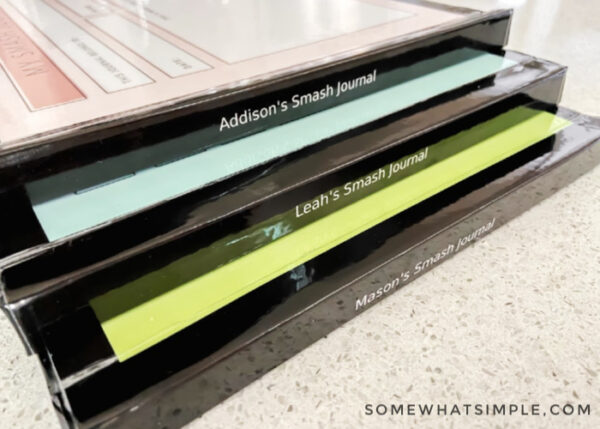 Smash Journal for Kids with 50 Prompts- from Somewhat Simple