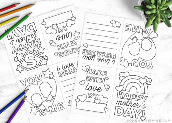 FREE Printable Mothers Day Cards (+ Fathers Day Cards)