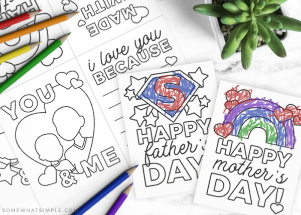 FREE Printable Mothers Day Cards (+ Fathers Day Cards)