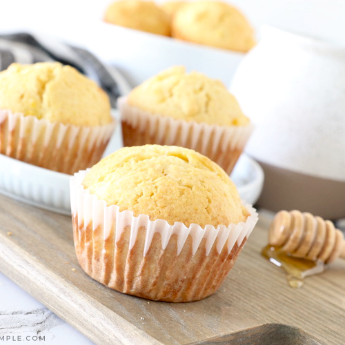 Easy Cornbread Muffins (From Scratch) - Somewhat Simple