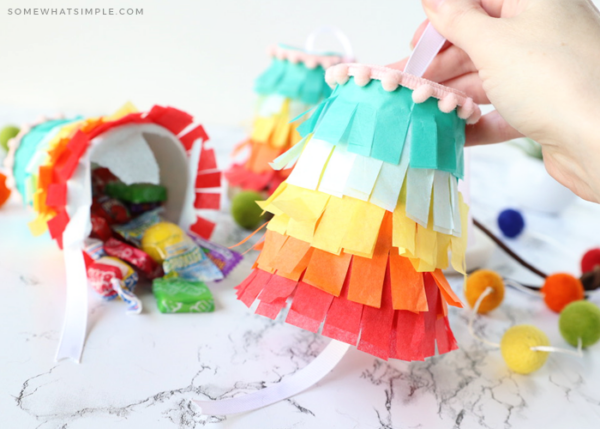 Homemade Mini Piñatas
