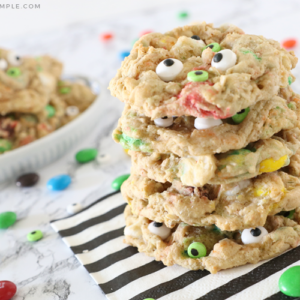 Easy Monster Cookies (Soft & Chewy) - Somewhat Simple