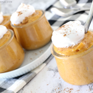 Easy Pumpkin Pudding (5 Min Prep) - Somewhat Simple
