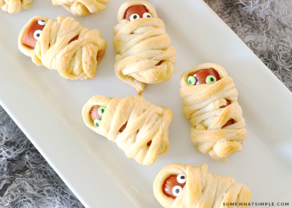Mummy Hot Dogs (20 Minutes) - from Somewhat Simple