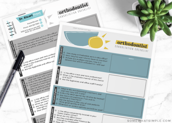 Finding the Best Orthodontist + Consult Checklist - Somewhat Simple